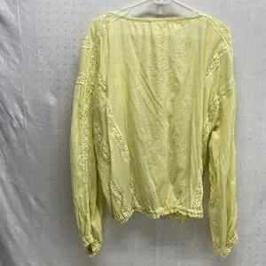 Free People | Tops | Free People Maria Maria Peasant Blouse Sz M ...